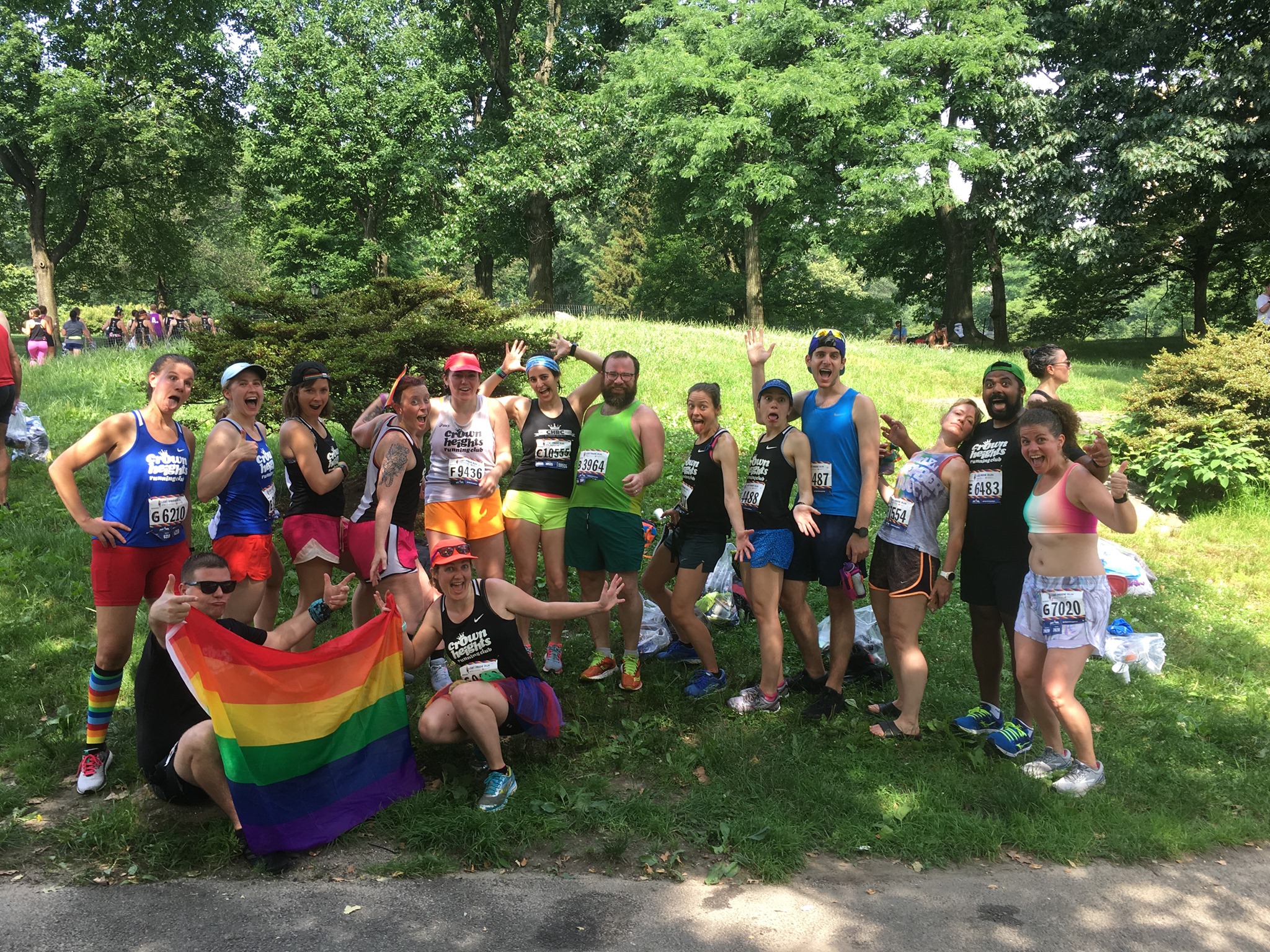 Elizabeth Tromans on the Front Runners New York LGBT Pride Race | Crown ...